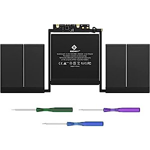 E EGOWAY A1706 Battery, A1819 Laptop Replacement Battery for MacBook Pro 13 inch Touch Bar (Late2016 Mid2017), Easy-to-Install Replacement Battery A1706 with Tools, EMC3071 EMC3163 [11.41V/4320mAh]
