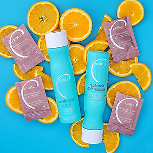 Malibu C Un-Do-Goo Shampoo - Clarifying Shampoo for Build Up - Detoxifying Shampoo for Shiny Hair - Moisturizing Hair Care - Anti Residue + Sulfate Free (9 oz)