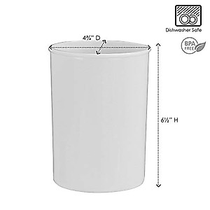 Reston Lloyd Utensil Holder, Fresh Lemons with Honey Bees