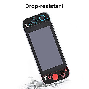 German Shepherd Dog Protective Case Cover for Nintendo Switch Shock-Absorption Anti-Scratch Design