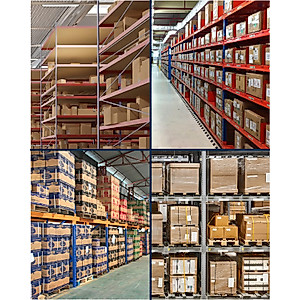 FAHKNS Machinery Moving Skate Heavy Duty Machinery Skates Cargo Mover 6T Machine Skates with 360° Rotation Cap 4 PU Rollers for Heavy Duty Industrial Moving Equipment(Red)