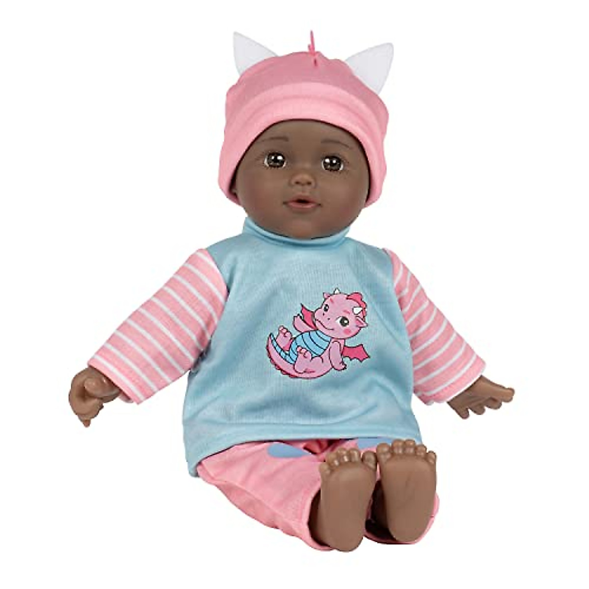 ADORA Little Love Baby Doll, Clothes & Accessories Set, Soft and Cuddly Doll with Sweet Baby Smeel and Machine Washable, Birthday Gift for Ages 1+ - Sweet Dragon