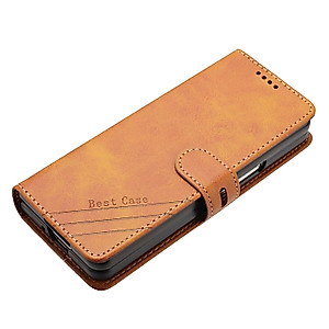Phone Flip Case Compatible with Samsung Galaxy Z Fold 5 2023 Wallet Case, PU Leather Phone Case Magnetic Flip Folio Leather Case Card Holders [Shockproof TPU Inner Shell] Protective Case phone protect