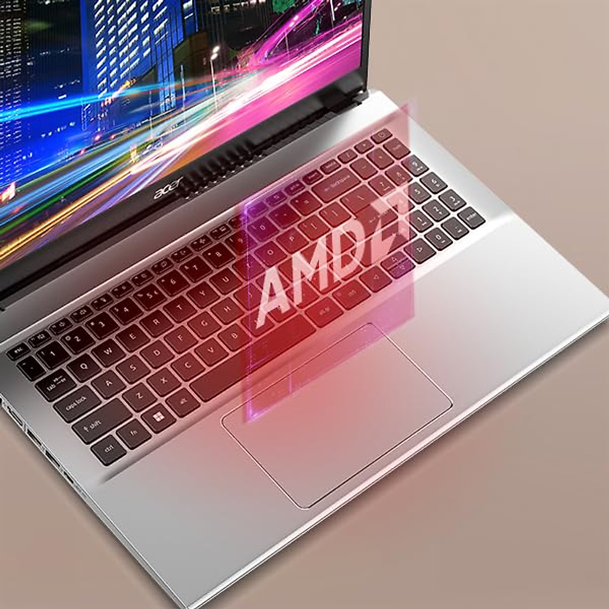 Acer Aspire 3 15.6" Laptop AMD Ryzen 7 5700U 1.80GHz 16GB RAM 512GB SSD (Renewed)