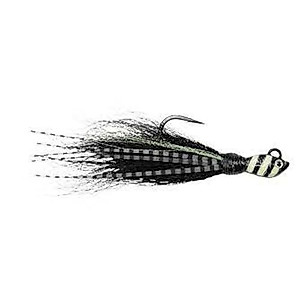 SPRO Fishing SPBJZCP-1 Power Bucktail Zebra Crazy Pink 1