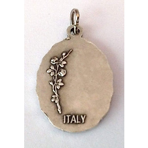 SAINT ROCH OF MONTPELLIER OVAL SHAPE MEDAL - 100% MADE IN ITALY