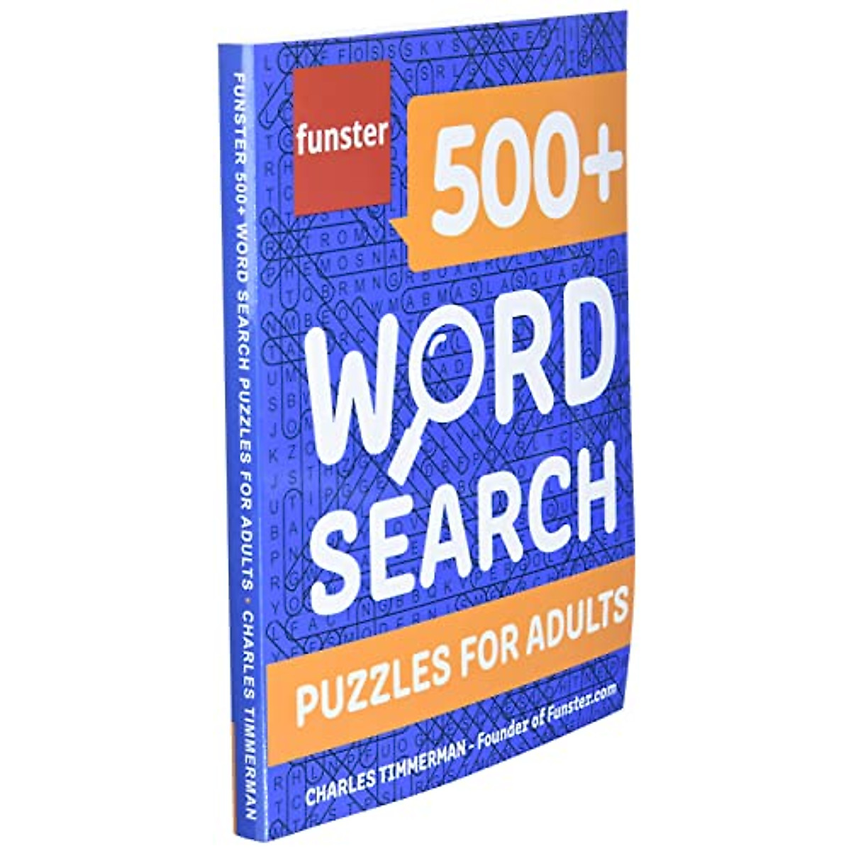 Funster 500+ Word Search Puzzles for Adults: Word Search Book for Adults with a Huge Supply of Puzzles