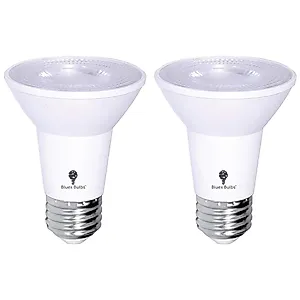 2 Pack PAR20 Outdoor LED Flood Light Bulb 8W 75 Watt Equivalent 500 Lumens Dimmable Waterproof E26 3000K Warm White LED Flood Light Bulbs for Security Led Spotlight Indoor Led Recessed Light Bulbs