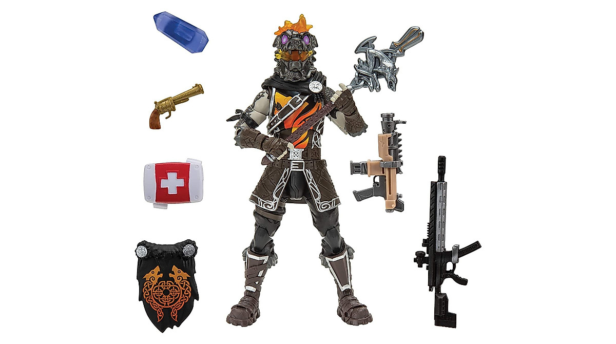 Fortnite Molten Battle Hound Action Figure - Legendary Series Collectible