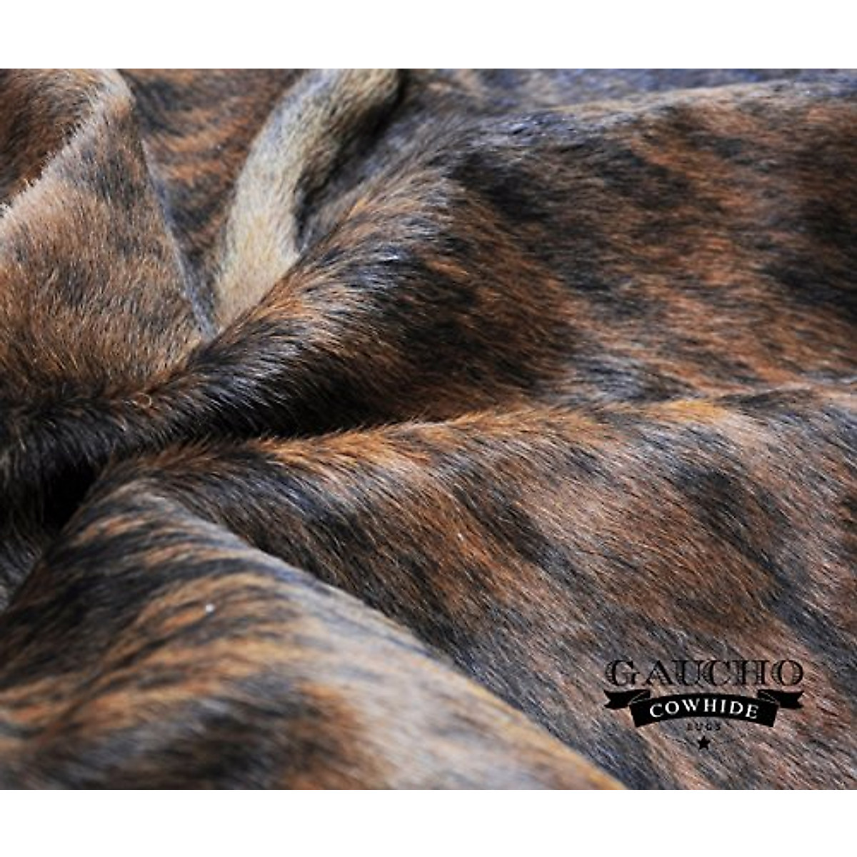 Brown Brindle Gaucho Cowhides - Natural Cowhide