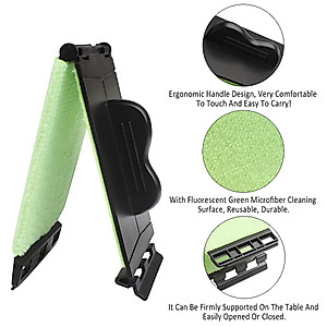 2 Pack Dual Guitar String Cleaner for Guitar, Bass and Ukulele, Used for Cleaning String and Fretboard