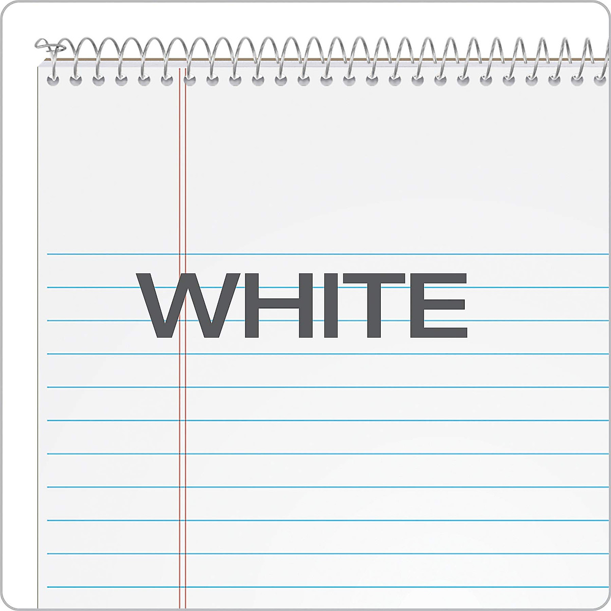 TOPS Docket Wire-Bound Writing Pad, 8-1/2" x 11-3/4", Blue Heavy-Duty Cover, Extra-Strong Back, White Paper, Legal Rule, 70 Sheets (99614)