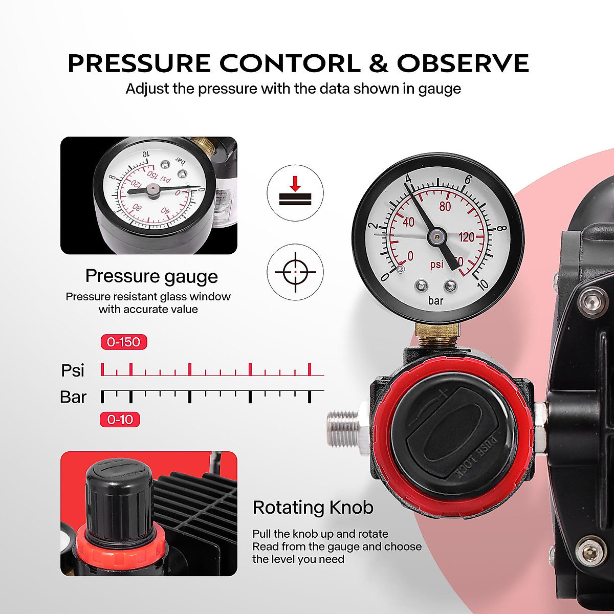VIVOHOME Airbrush Kit with Dual Fan Air Compressor and 3 Dual Action Airbrush Gun, Gravity and Siphon Feed, Quiet Air Brush Set with 8 Primary Opaque Colors, Cleaning Brush, 2 Cup