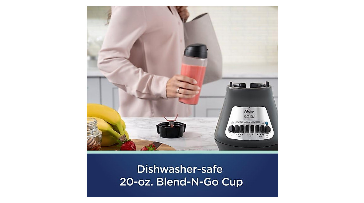 Versatile Party Blender with 8-Cup & Blend-N-Go Cup