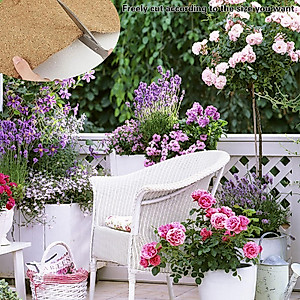 4Pcs Worm Bin Blankets, Bio-Degradable Jute Fibre Worm Compost Bin, Worm Farm, Worm Composter Keep Worm Dark Warm, Used for Garden Farm Compost