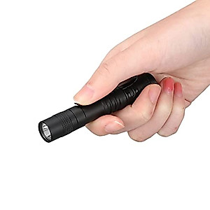 ESASAM Handheld Flashlights， Mini Flashlight Waterproof Lanterna Zoomable Torch Battery Powerful