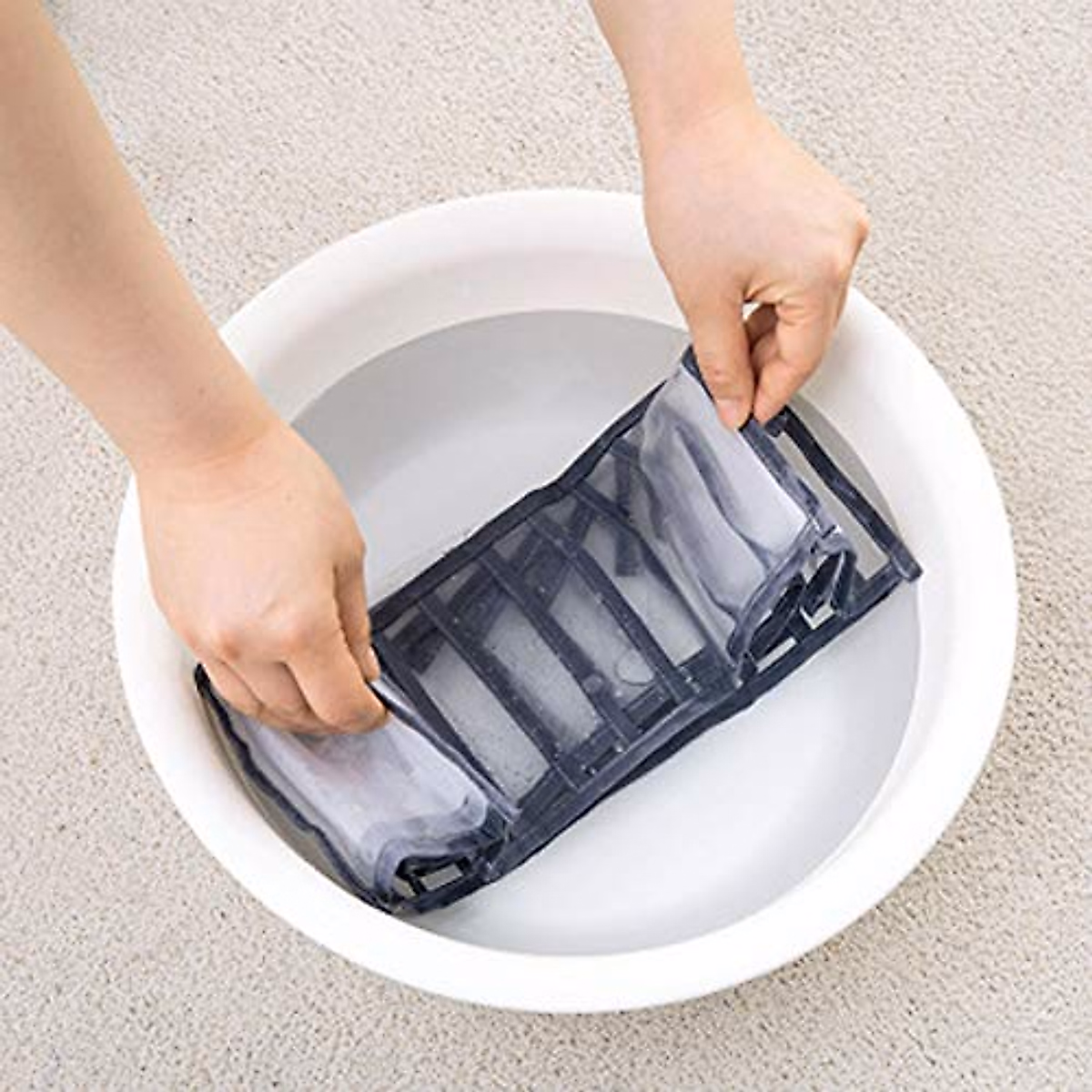 MULINN Breathable Drawer Organizer Closet Underwear Mesh Organizer For Socks Bra Scarves And Lingerie Storage Box