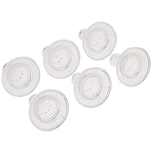 NUK Gerber First Essentials Silicone Nipples, Medium Flow, 4+ Months, 6 ct