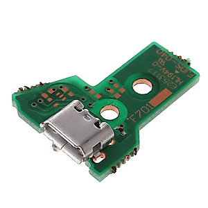 USB Charging Port Socket Board JDS-040 JDS 040 for Sony Playstion 4 PS4 Controller + 12 Pin Ribbon Cable