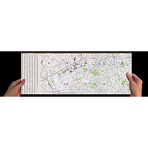 StreetSmart Las Vegas by VanDam –– Laminated pocket size City Street & Casino Map to Las Vegas complete with all attractions, sights, museums, resorts, casinos, hotels and shopping