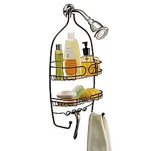 iDesign Neo Shower Caddy, Bronze