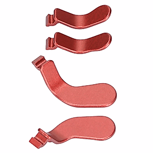 Kafuty-1 4pcs Elite Controller Paddles,Metal Stainless Steel Interchangeable Paddles,Replacement Controller Parts for Xbox One Elite Series 2