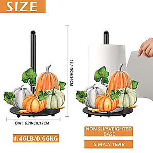 Christmas Paper Towel Holder, Santa Claus Bathroom Decor Accessories Paper Towel Holder Stand, Christmas Kitchen Decor, Modern Metal Christmas Decorations - Large Towel Stand for Countertop