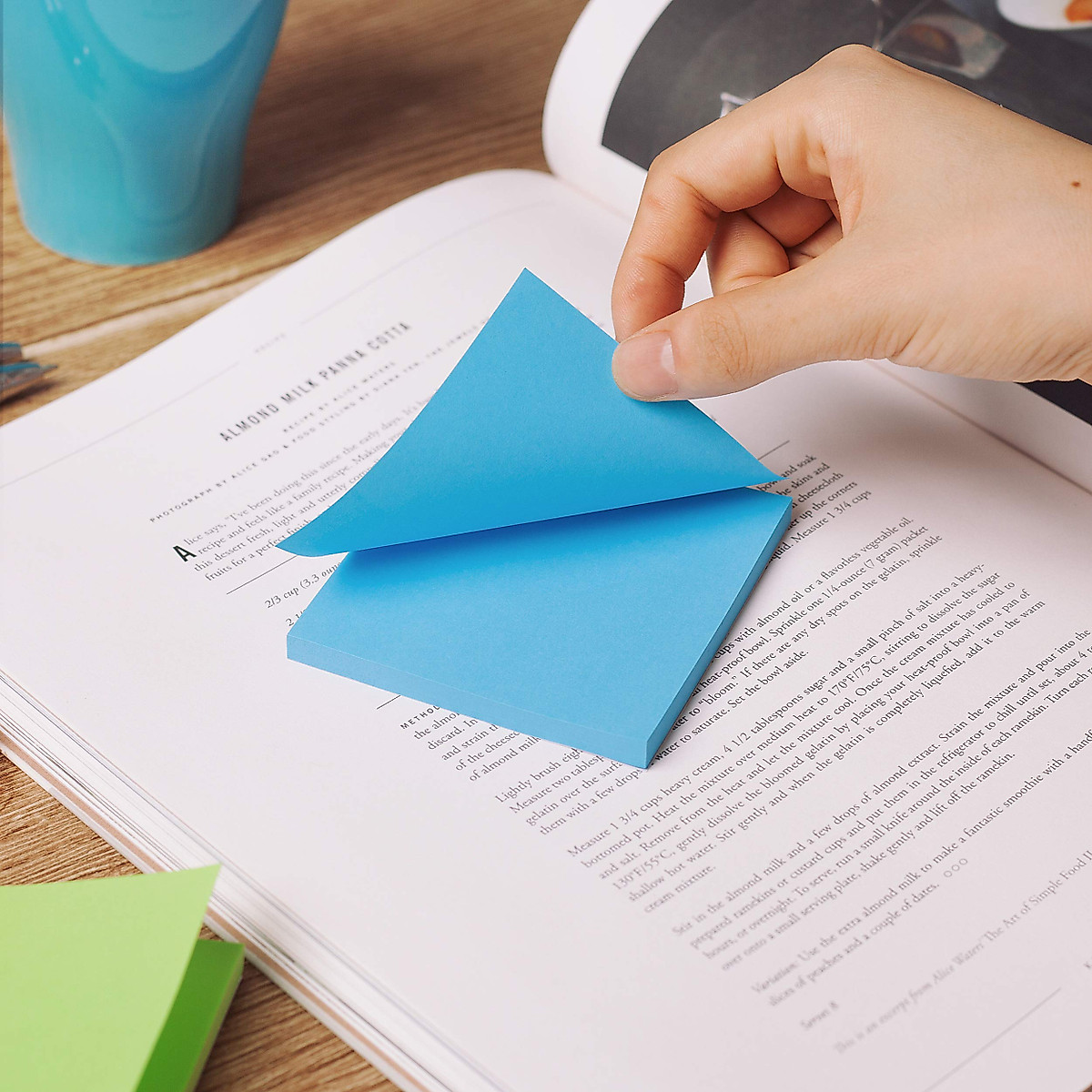 Mr. Pen- Sticky Notes, Sticky Notes 3x3, 12 Pads, Colored Sticky Notes, Sticky Notes, Sticky Note Pads, Stick Notes, Sticky Pad, Colorful Sticky Notes Pack, 3x3 Sticky Notes