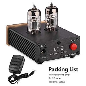 Nobsound NS-08E Vacuum Tube Headphone Amplifier Hi-Fi Valve Headphone Amp Stereo Audio Preamplifier