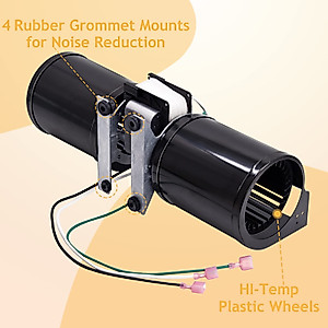 Adviace Aftermarket 812-4900 Convection Blower for Quadrafire Classic Bay 1200i Insert, Quadra-Fire 4100i 4100 3100 3100i 4300 Wood Stoves, 7100 Fireplace, Heatilator Eco Choice PS35 Pellet Stove