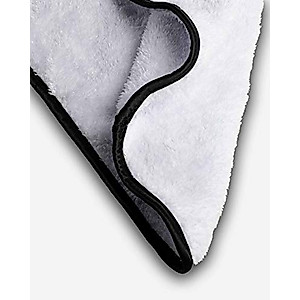 Adam's Single Soft Microfiber Towel - Soft Enough for Even The Most Delicate Finishes - Buff Away Polishes & Car Wax with Ease (6 Pack)