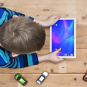 GOWENIC 10Inch Tablet, Kids Tablet for, Octa Core Processor 8GB RAM 256GB ROM, 5G WiFi Toddler Tablet with 8MP and 13MP Camera, 1920x1200 IPS, 8800mAh Lithium Battery
