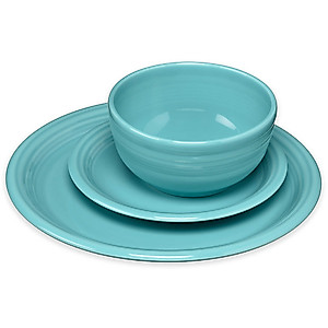 Fiesta 3 Piece Bistro Set, Turquoise