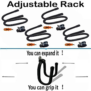 AUXPhome Power Tool Organizer,Wall Mount Garage Storage Rack,Power Tool Hanger Hook,Workshop/Home Organization Wall Hanger for Drill,Cable,Accessories Bag,tool box,Other Tools etc- Holds 4 Drills