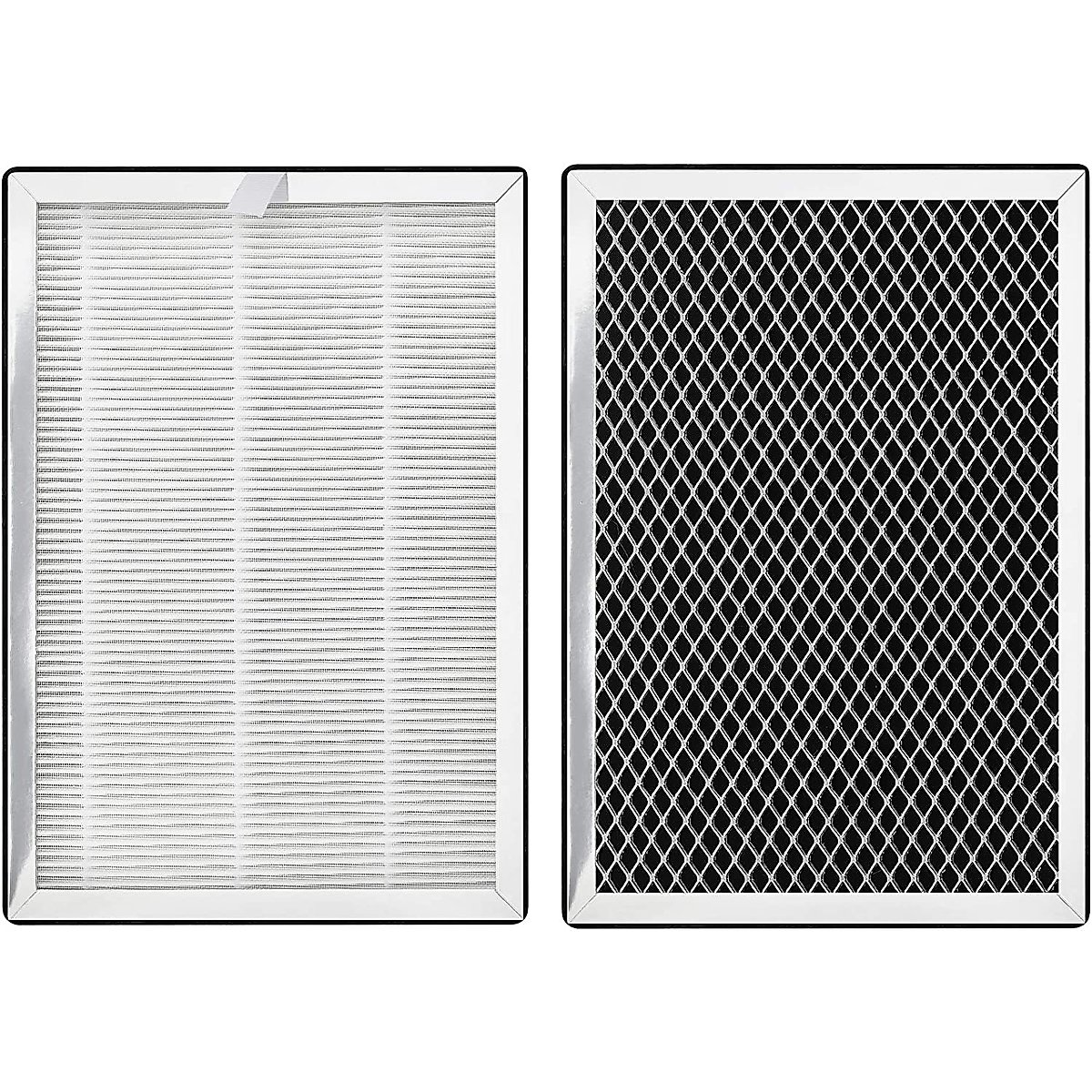 LINNIW 4 Pack MA-25 Replacement Filter Compatible with MA-25 3-in-1 Filters, True HEPA and Activated Carbon (2 Set, 4 Pack