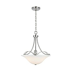 Home Decorators Collection 3 Light Brushed Nickel Pendant Model 1001567759