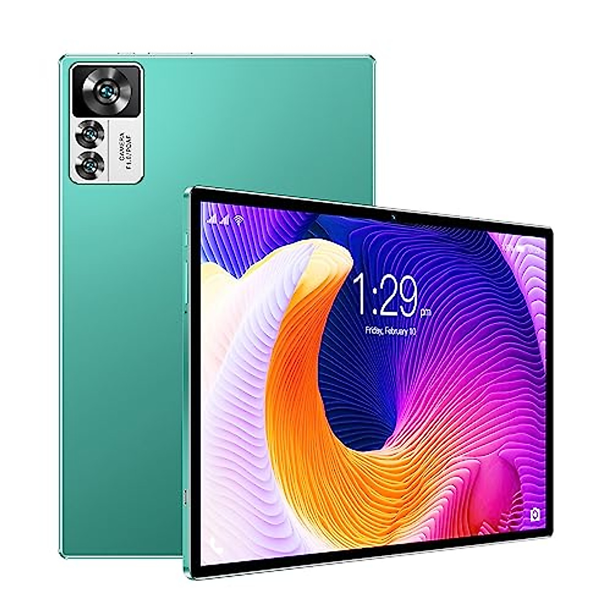 Honio Gaming Tablet, Octa Core CPU 2 Card Slot Tablet PC 10.1 Inch LCD (US Plug)