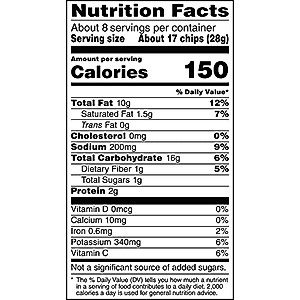 Lay's Doritos Cool Ranch Flavored Potato Chips, 7.75 Oz