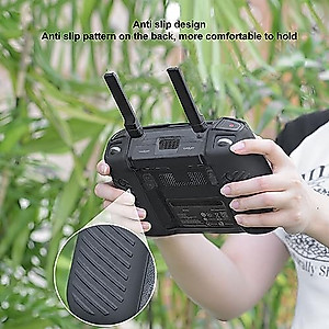 Airshi Drone Controller Protector, Silicone Perfectly Fit Drone Controller Accessories Easy to Install Easy to Clean for Mavic 3 RC PRO (Black)