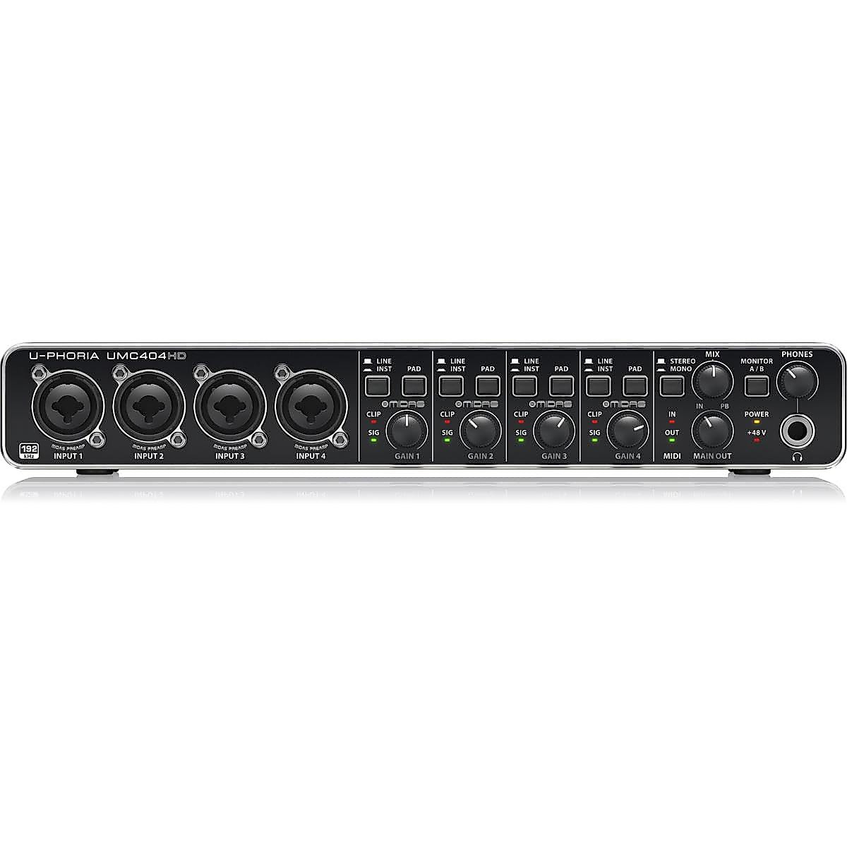Behringer Behringer U-PHORIA UMC404HD - USB 2.0 Audio/MIDI Interface
