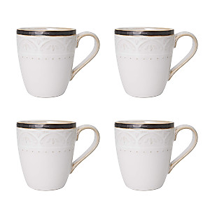 Pfaltzgraff Promenade Scrool Dinnerware Set, Service for 4, Scroll, 16-Piece