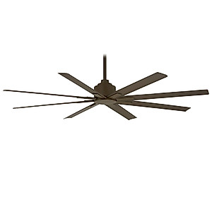 Minka Aire Xtreme H2O 65 in. Indoor/Outdoor Oil Rubbed Bronze Ceiling Fan with Remote Control