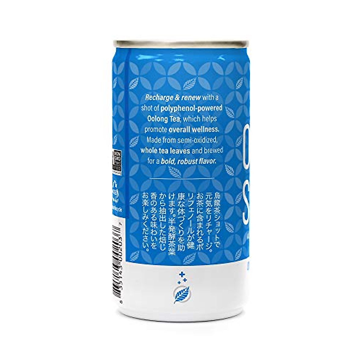 Shot 6.4 Ounce Unsweetened Zero Calories, Caffeinated Oolong 6.4 Fl Oz (Pack of 30) 192.0 Fl Oz