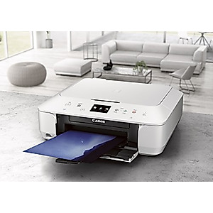 CANON PIXMA MG6620 WIRELESS ALL-IN-ONE COLOR CLOUD Printer, Mobile Smart Phone, Tablet Printing, and AirPrint(TM) Compatible, White