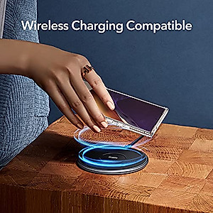 ESR Glass Case Compatible with Samsung Galaxy Note 20 Ultra 6.9”, Scratch-Resistant Tempered-Glass Back, Flexible Frame, Echo Series, Clear