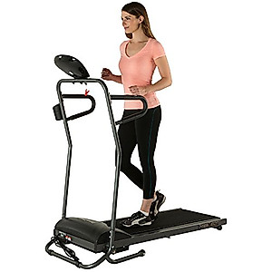 Fitness Reality Tre5000 Compact Folding Electric Treadmill with Heart Pulse