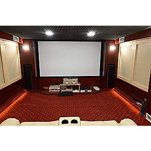 HWLIYUTAI 50 Pack Acoustic Panels 1 X 12 X 12 Inches - Studio Foam Wedges High Density Panel Soundproof Foam for Walls - Home Office