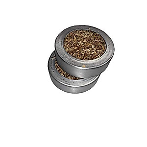 Trace Gadgets Bisquette Savers for Bradley Smoker, Reusable Pucks, Fill with Woodchips and Smoke, Premium Cup Shape Aluminum [Pack of 6]