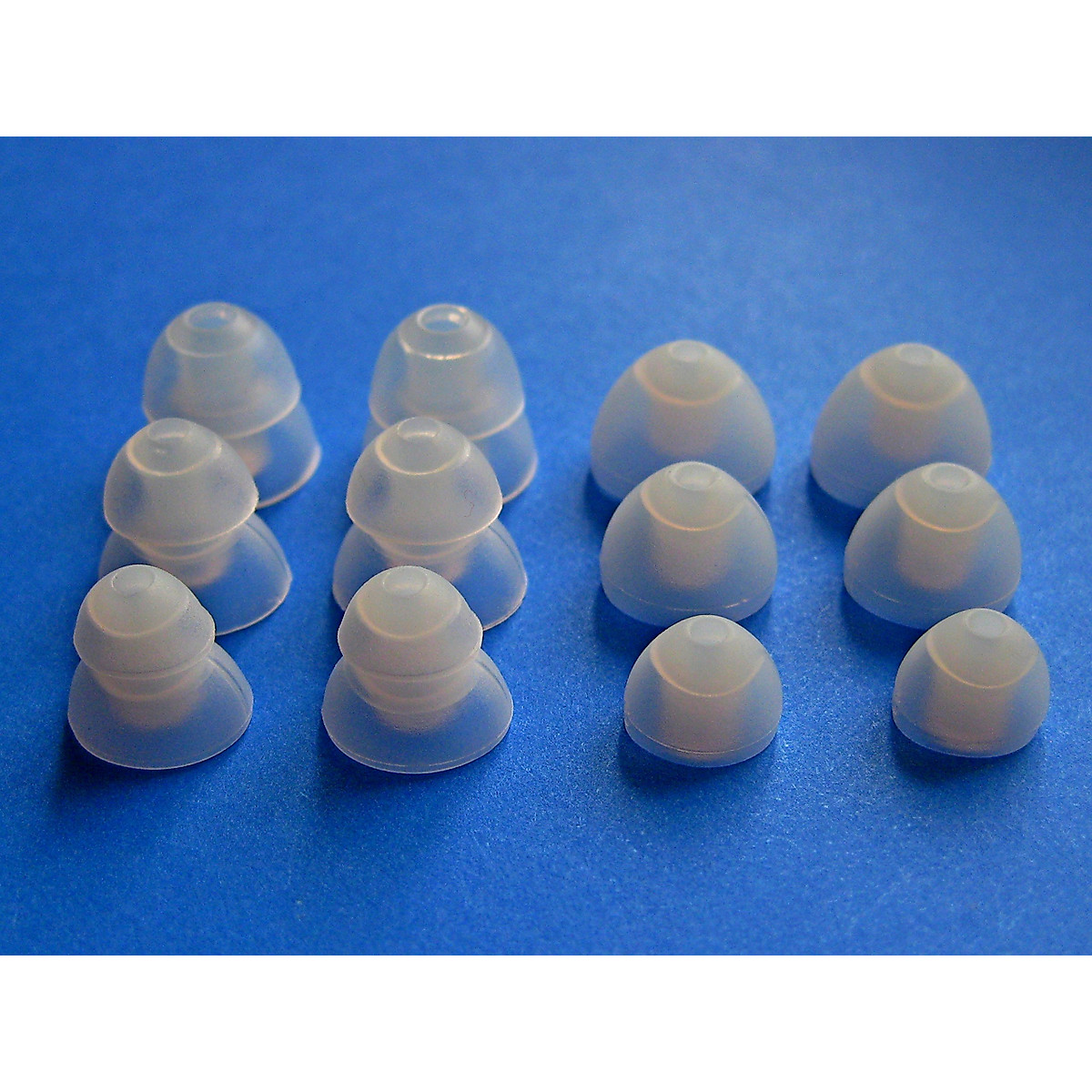 Comfortable (CL) Oval Fit Set Compatible with Shure In Ear Earphones - Replacement Ear Adapters Eartips Earbuds Eargels