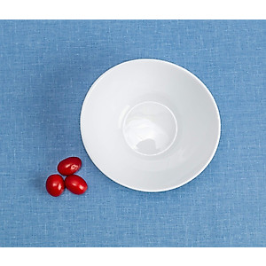 Bormioli Rocco Prometeo 6" Opal Glass Small Bowls, White, Set of 12